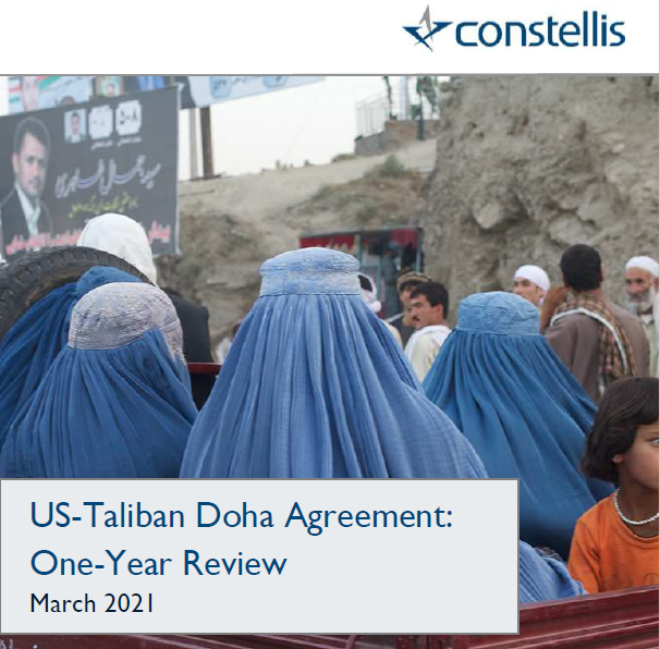 Us Taliban Doha Agreement Situation Report March 2021 Constellis